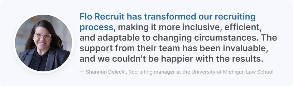 Enhancing Legal Recruiting: University of Michigan Law School